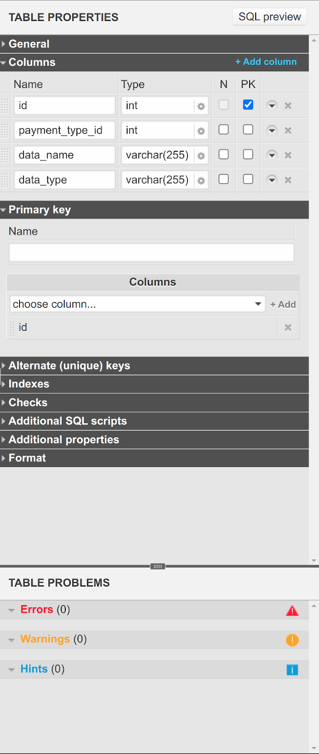 Vertabelo Database Designer The New Ui Design And Ux Improvement Part I Vertabelo Database