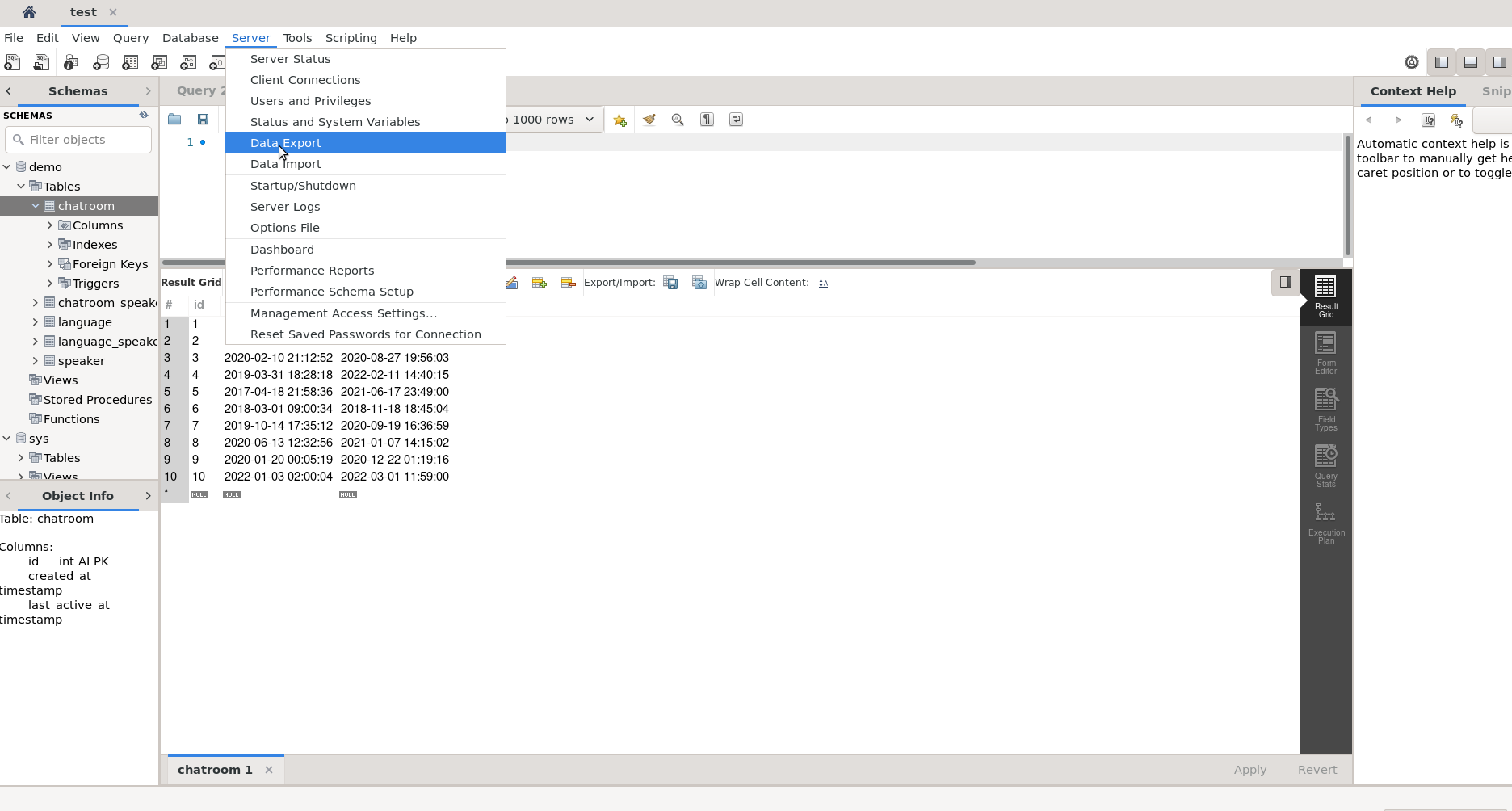 How To Import Multiple Tables In Mysql Workbench Using Python