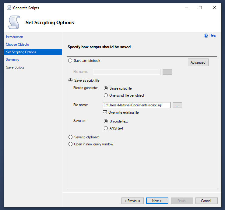 How To Export An Sql Server Database Schema Into A Diagram Vertabelo