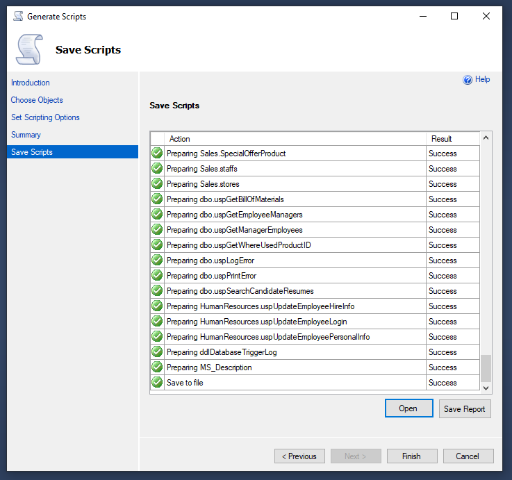 How To Export An SQL Server Database Schema Into A Diagram Vertabelo