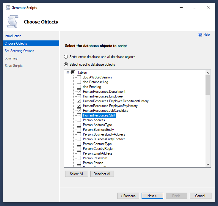 How To Export An SQL Server Database Schema Into A Diagram Vertabelo